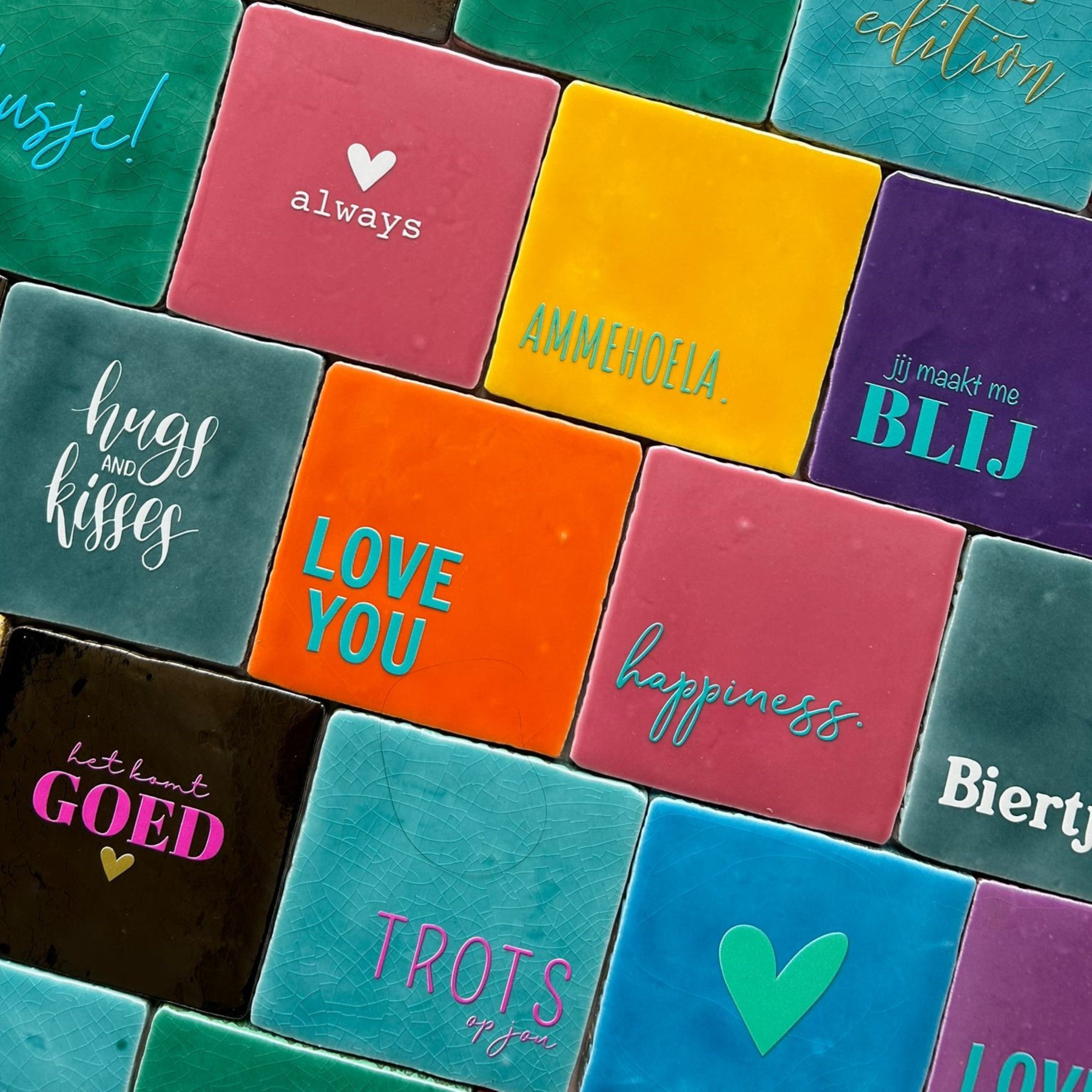 Yett tegeltjes | Oosterlinck