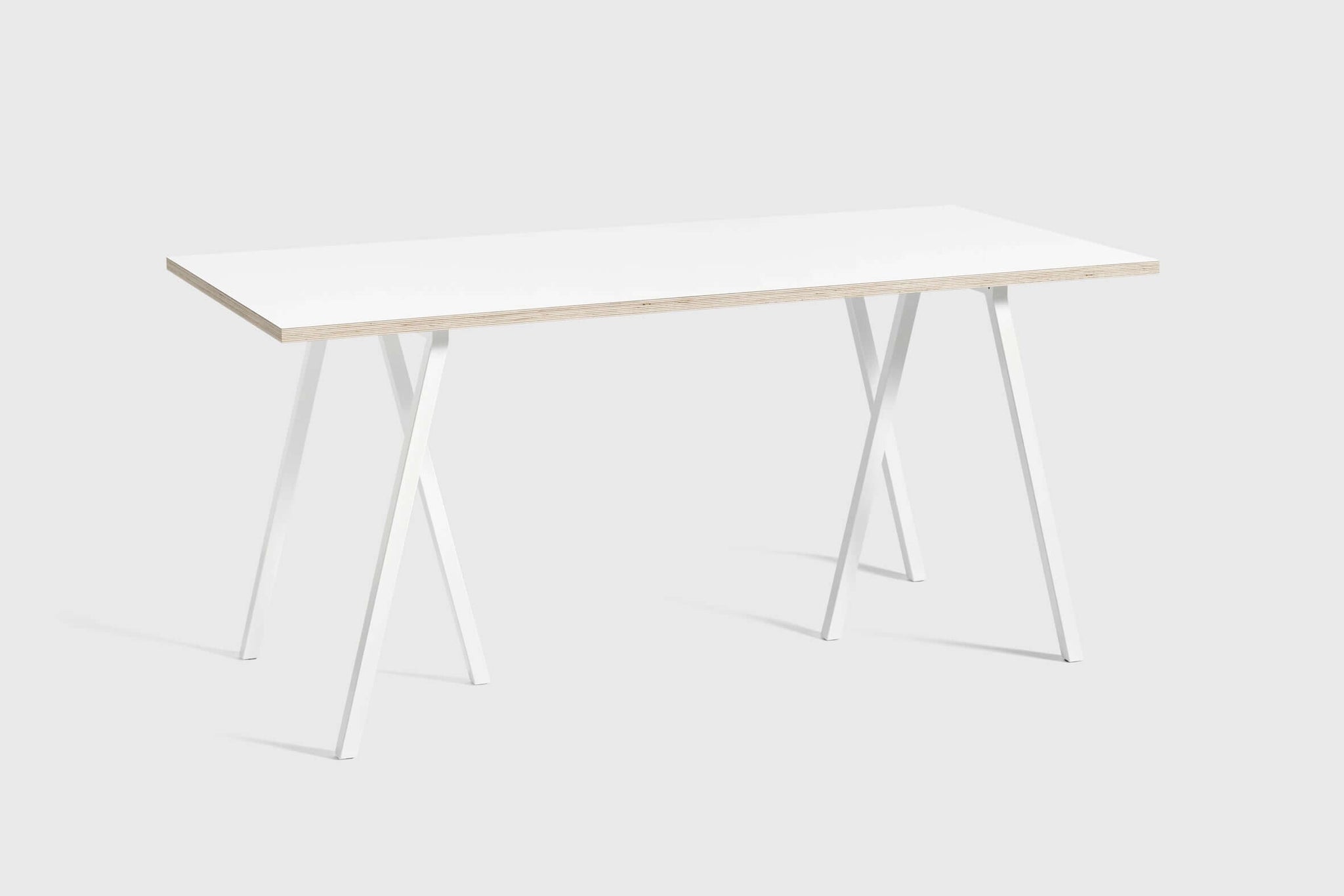 Hay Loop table white