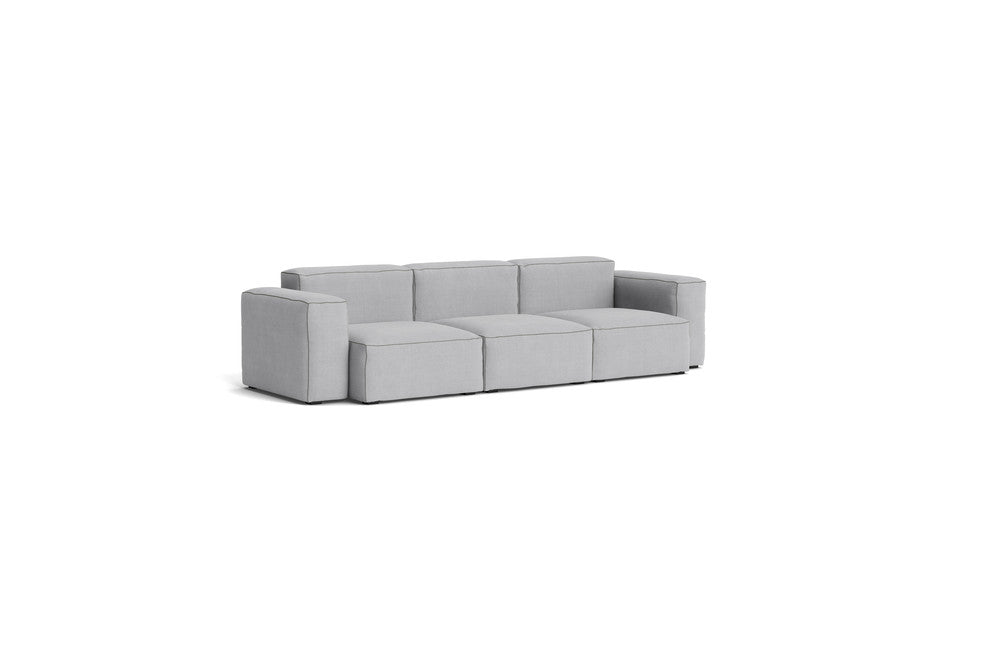 Hay - Mags Soft sofa arm laag - 3 zit combo 1 | Oosterlinck Home